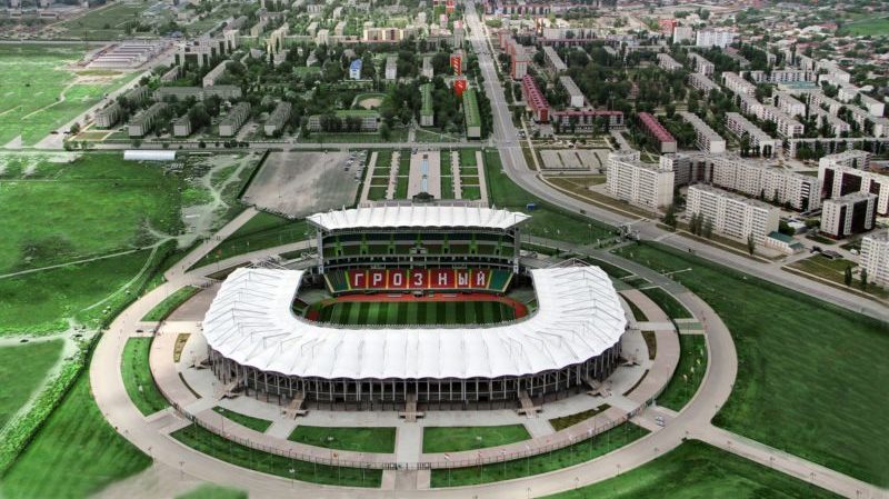 Достопримечательности Чеченской Республики: Стадион «Ахмат-Арена ...